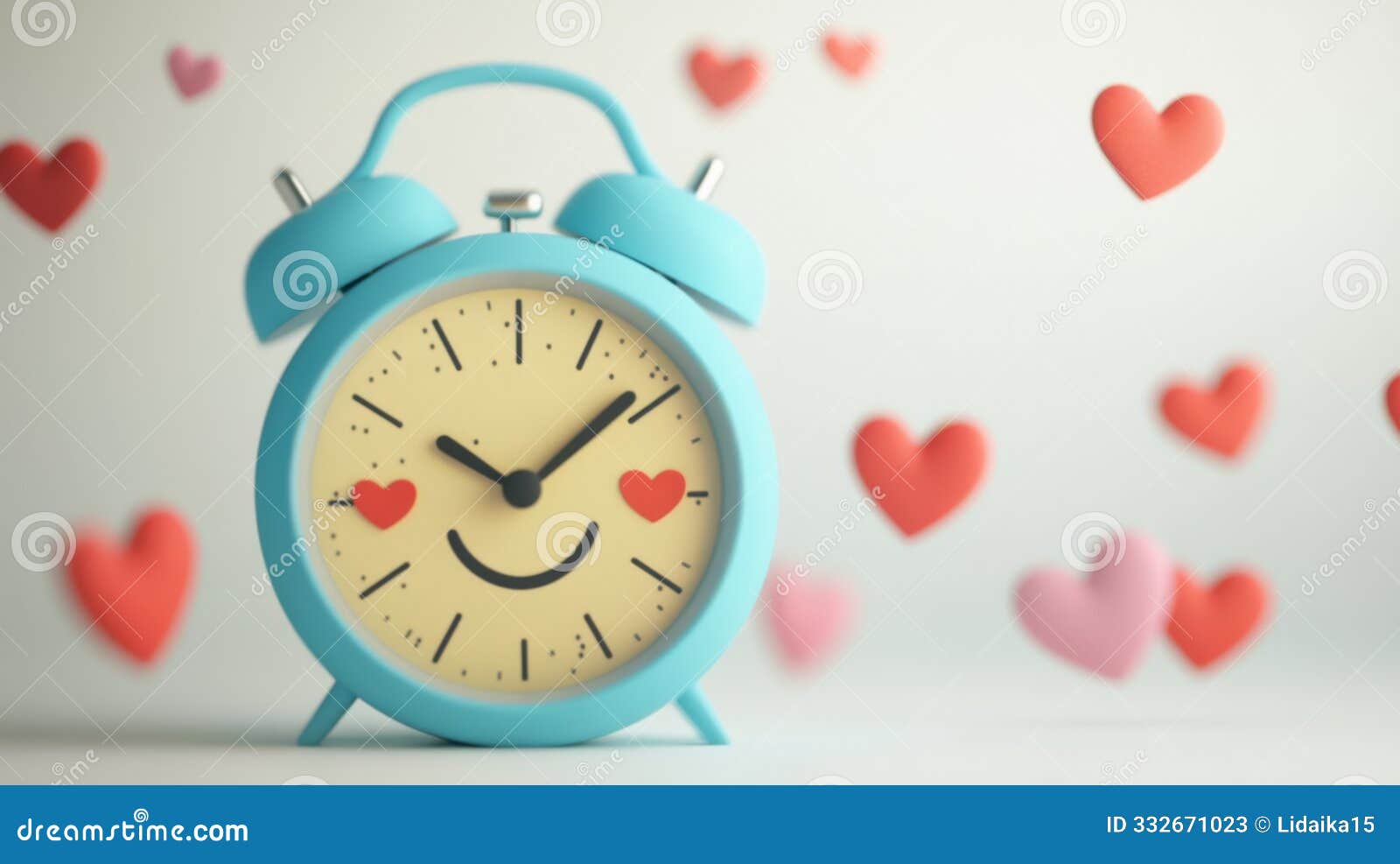 Happy Time stock illustration. Illustration of hearts - 332671023
