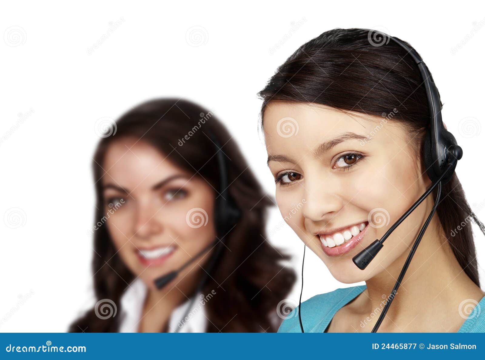 Happy to help stock image. Image of call, microphone - 24465877