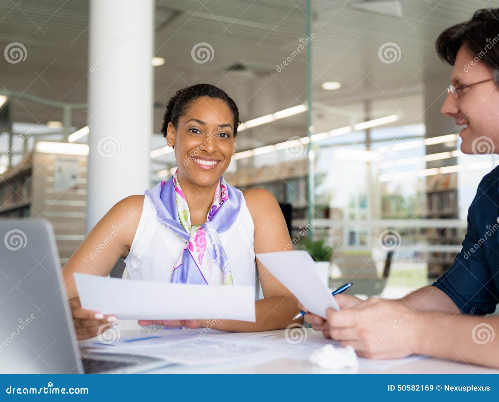 Happy to work together stock image. Image of standing - 50582169