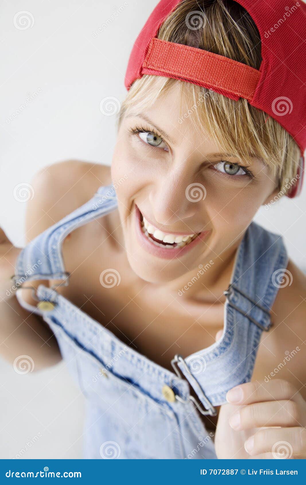 Happy tomboy stock image. Image of tomboy, young, smiling - 7072887