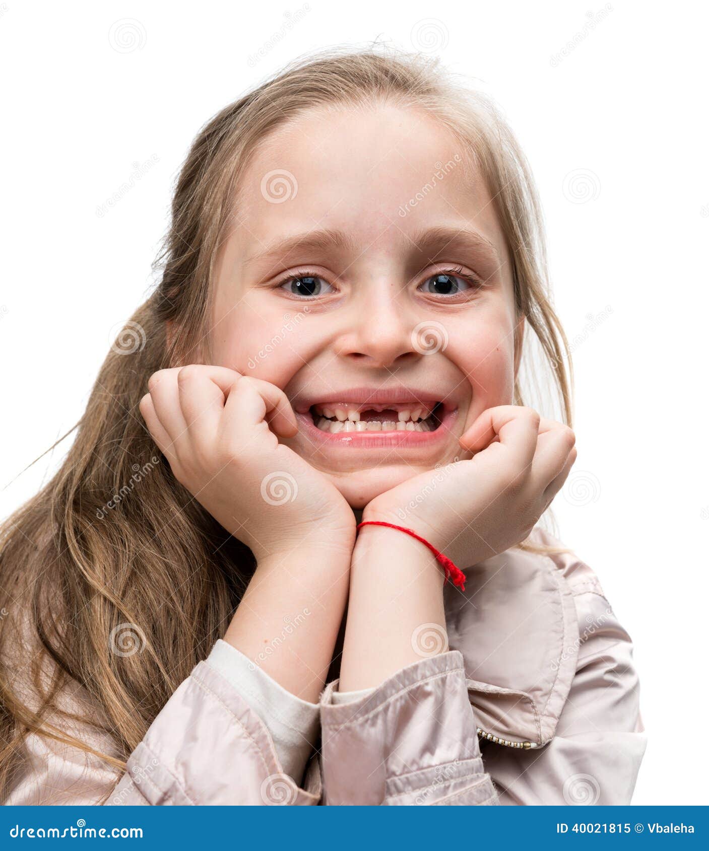 Happy Toothless Girl On A Beach In Romania With Goggles Stock Image ...