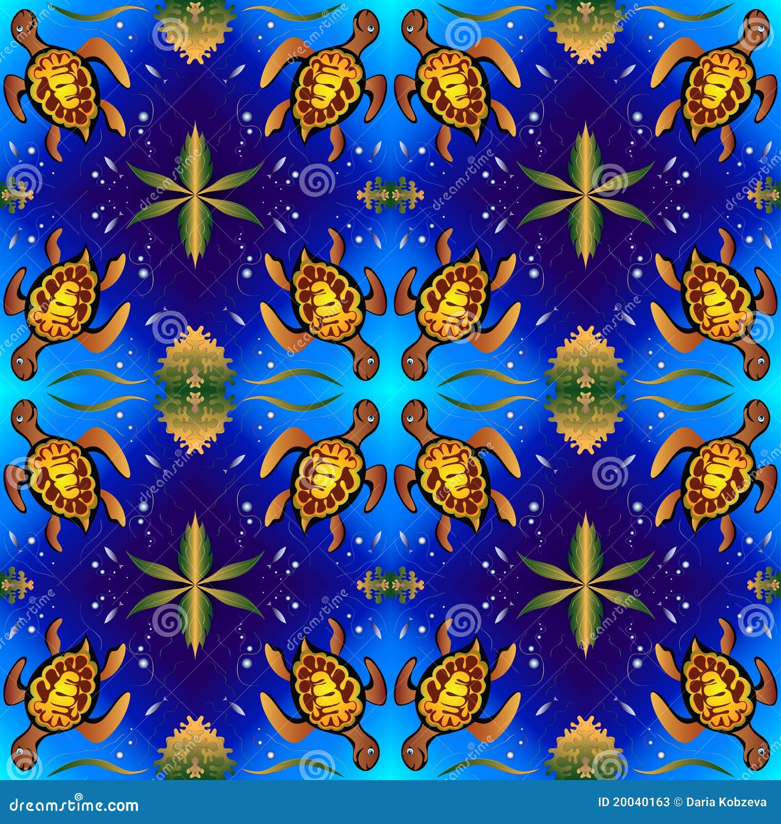 Happy tortoise pattern stock vector. Illustration of nature - 20040163