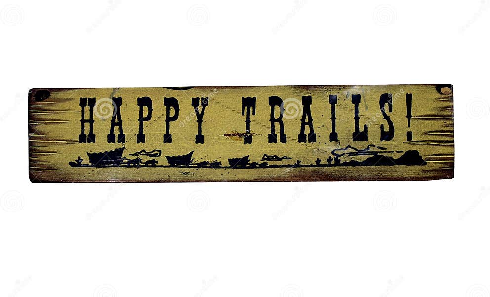 Happy trails stock photo. Image of happy, wood, trails - 495728