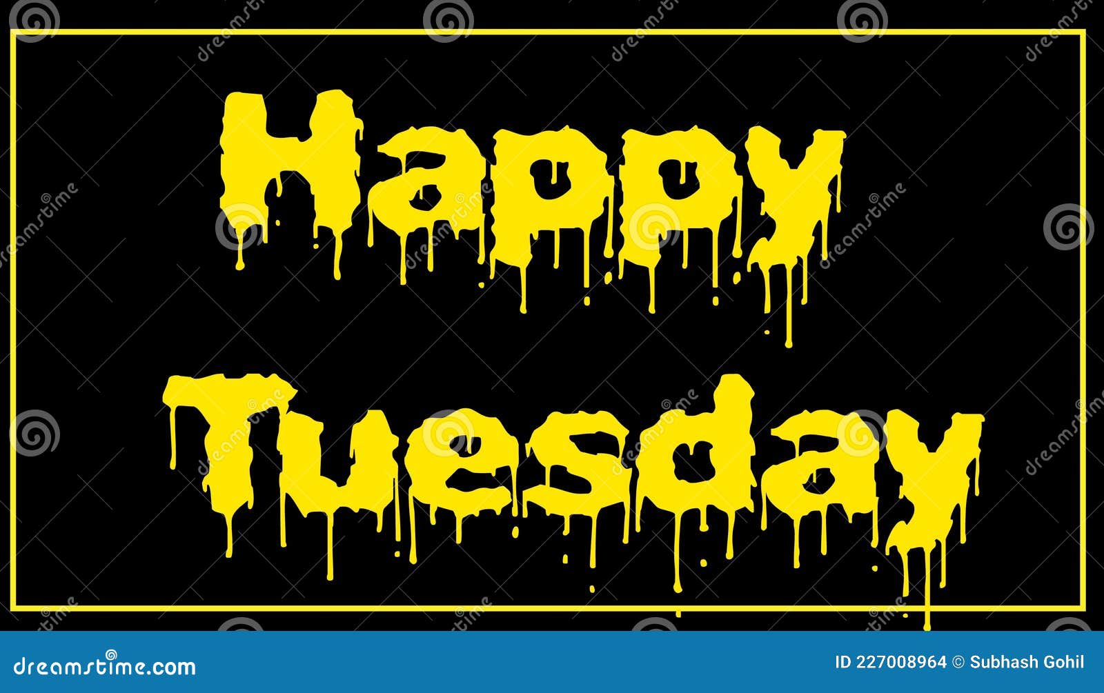 Happy Tuesday background stock illustration. Illustration of banner ...