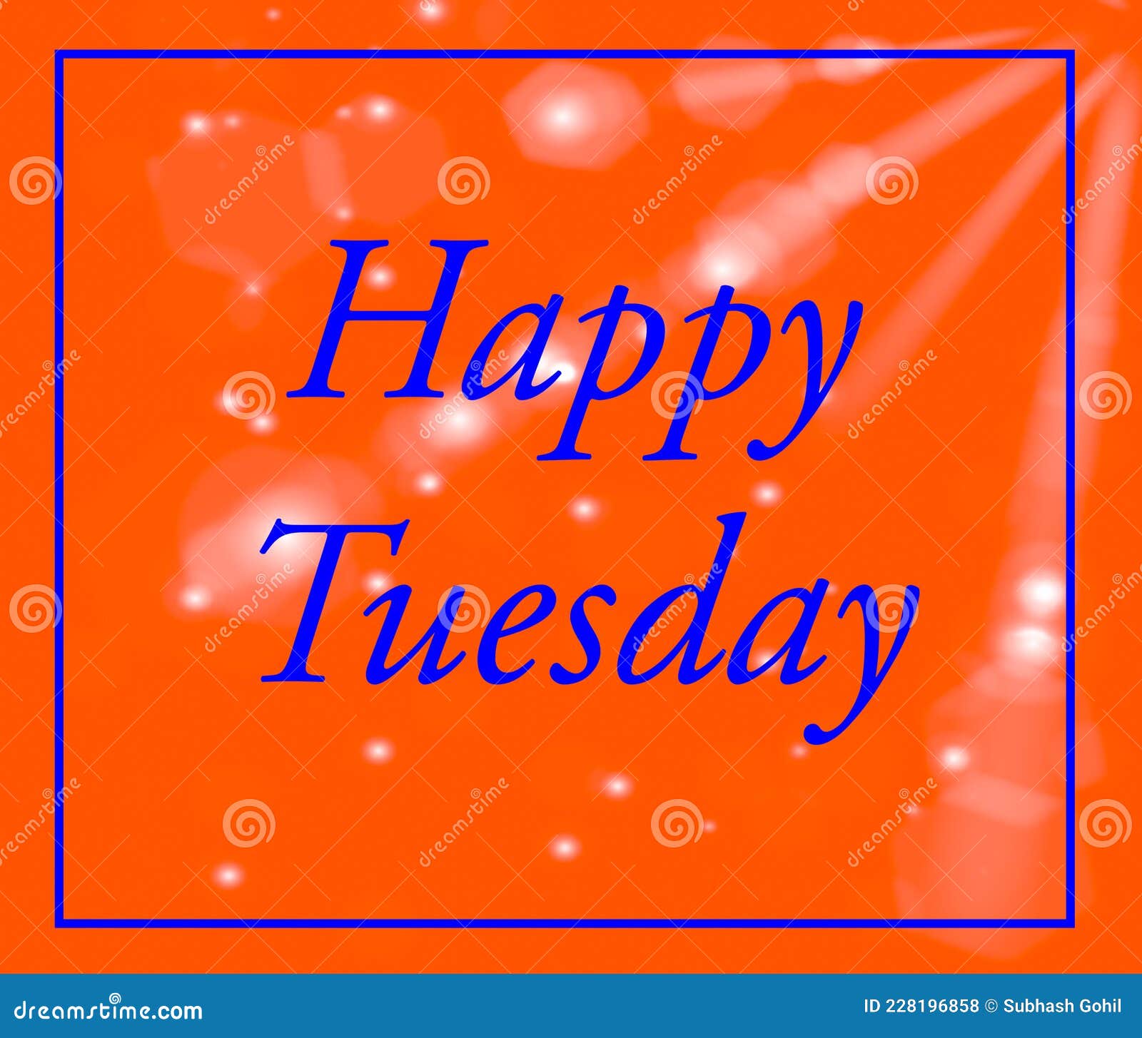 Happy Tuesday background stock illustration. Illustration of signage ...