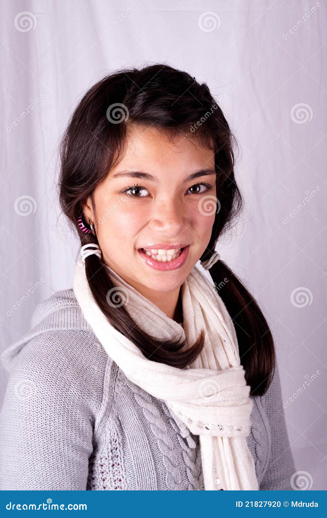 Happy Tween Girl Stock Photo - Image: 21827920