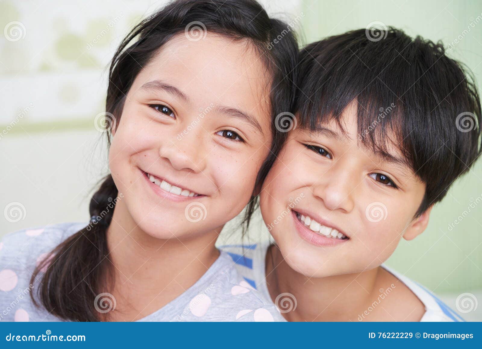 Happy twins stock image. Image of sibling, teen, family - 76222229
