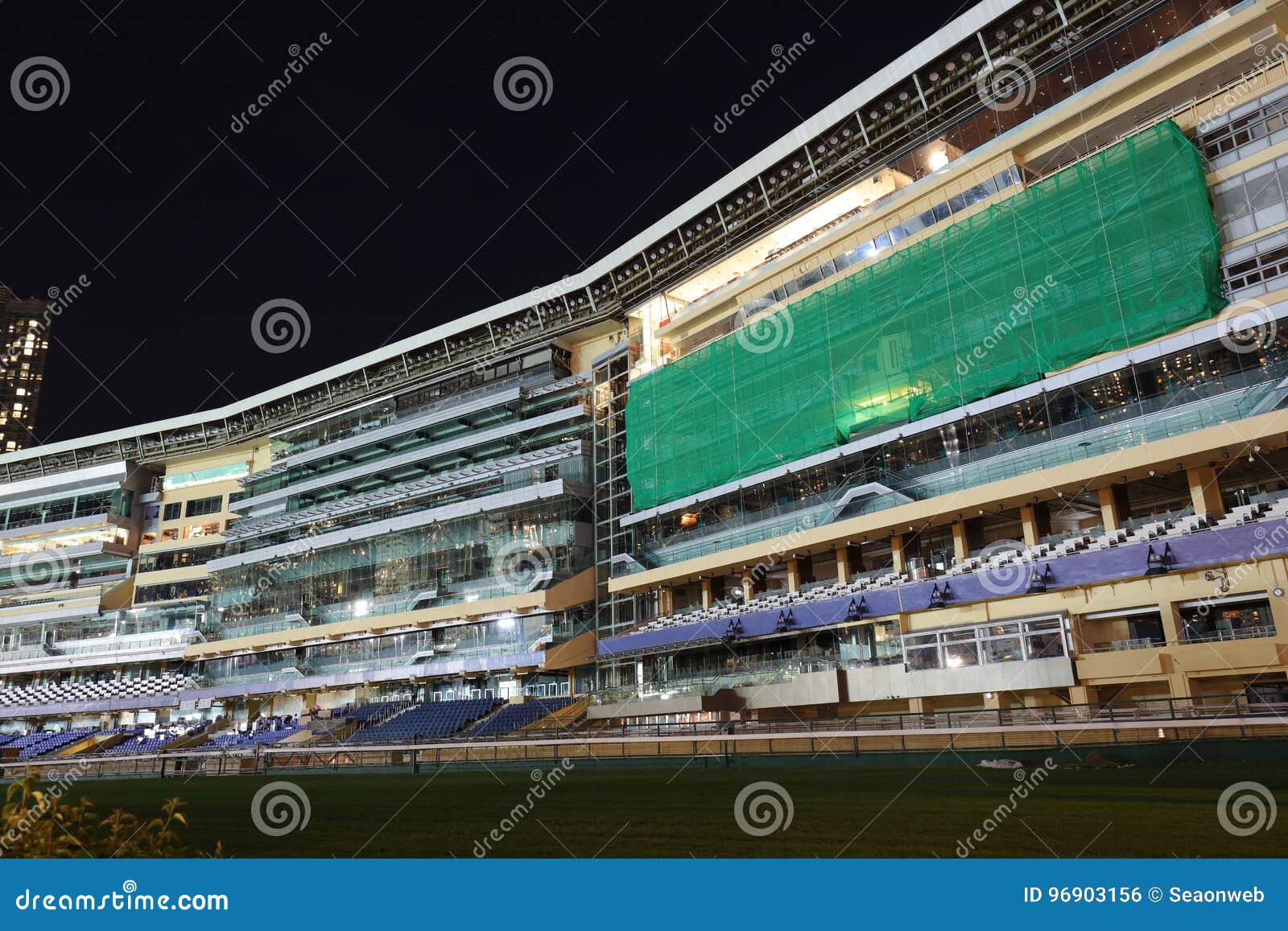 The Happy Valley Racecourse in Hong Kong Editorial Photo - Image of ...