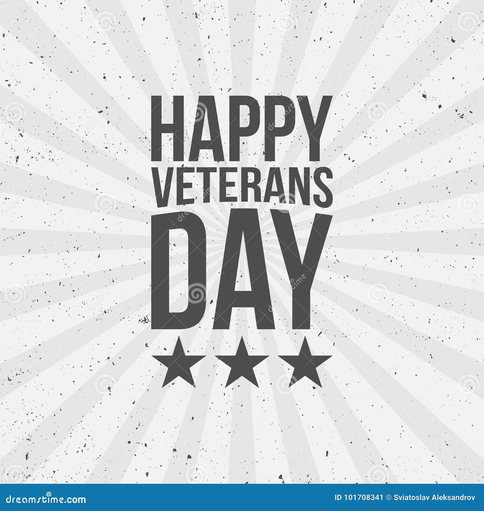 Happy Veterans Day Text stock vector. Illustration of festive - 101708341