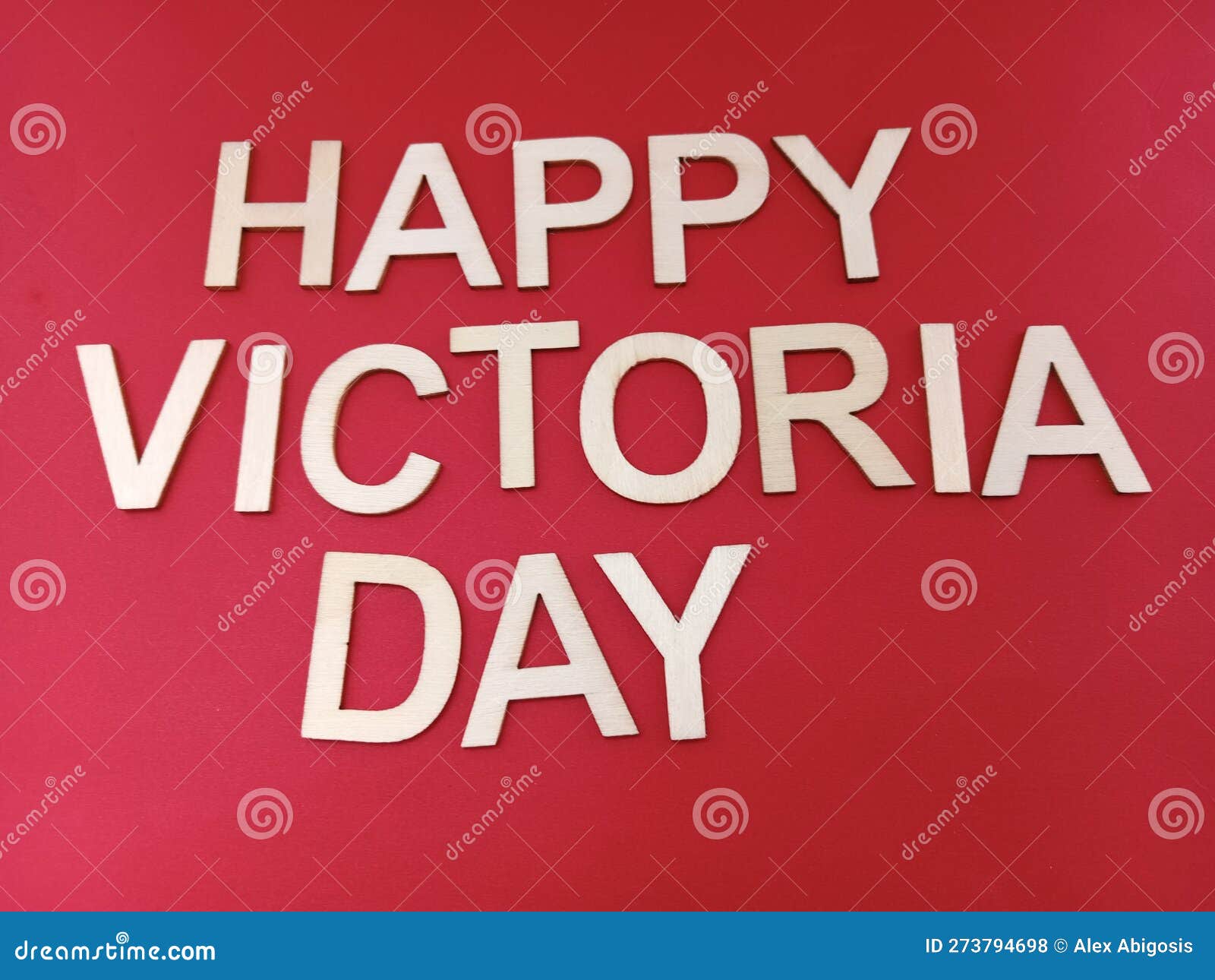 Happy Victoria Day Canadian Flags Rustic Background Royalty-Free Stock ...