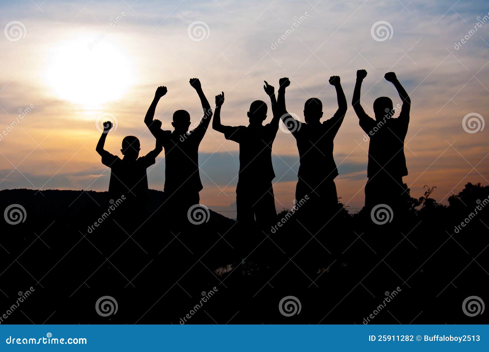 Happy and victory together stock photo. Image of playing - 25911282