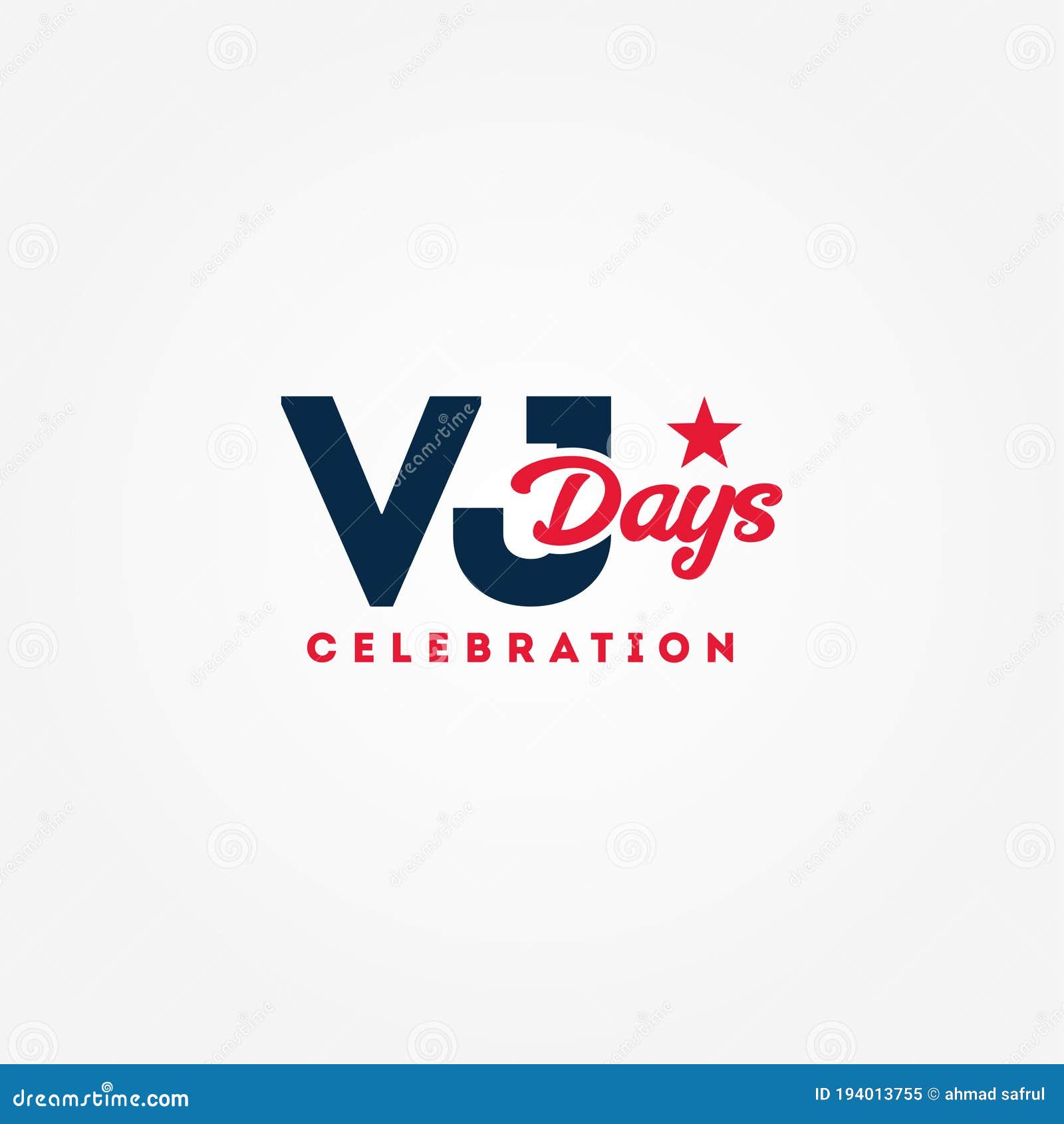 Happy VJ Day Vector Design Illustration Stock Vector - Illustration of ...