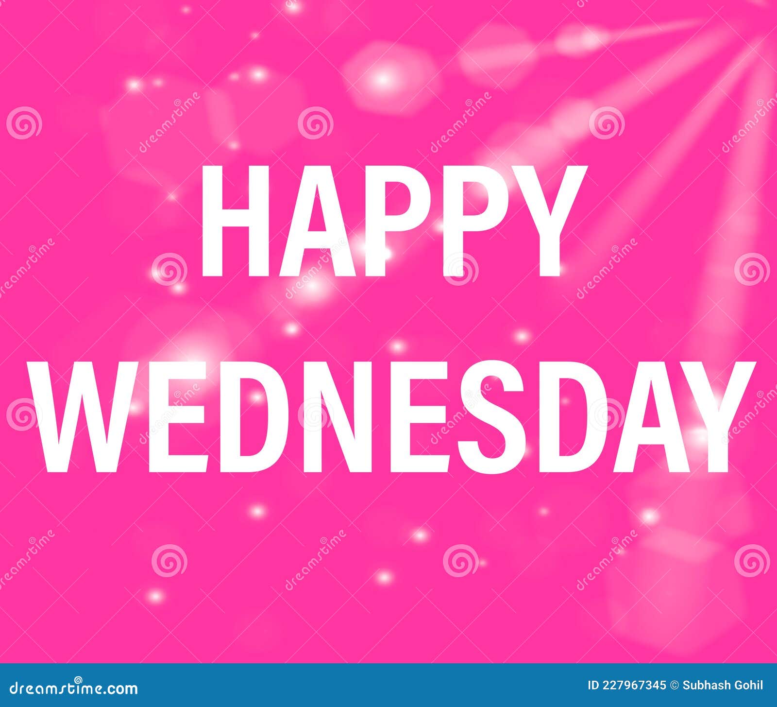 Happy Wednesday background stock illustration. Illustration of purple ...