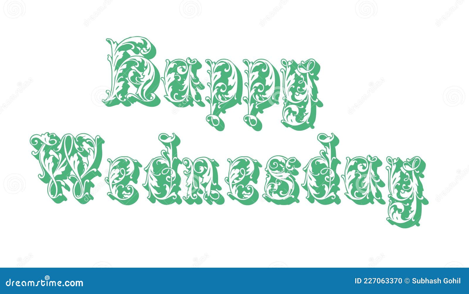 Happy Wednesday background stock illustration. Illustration of sketch ...