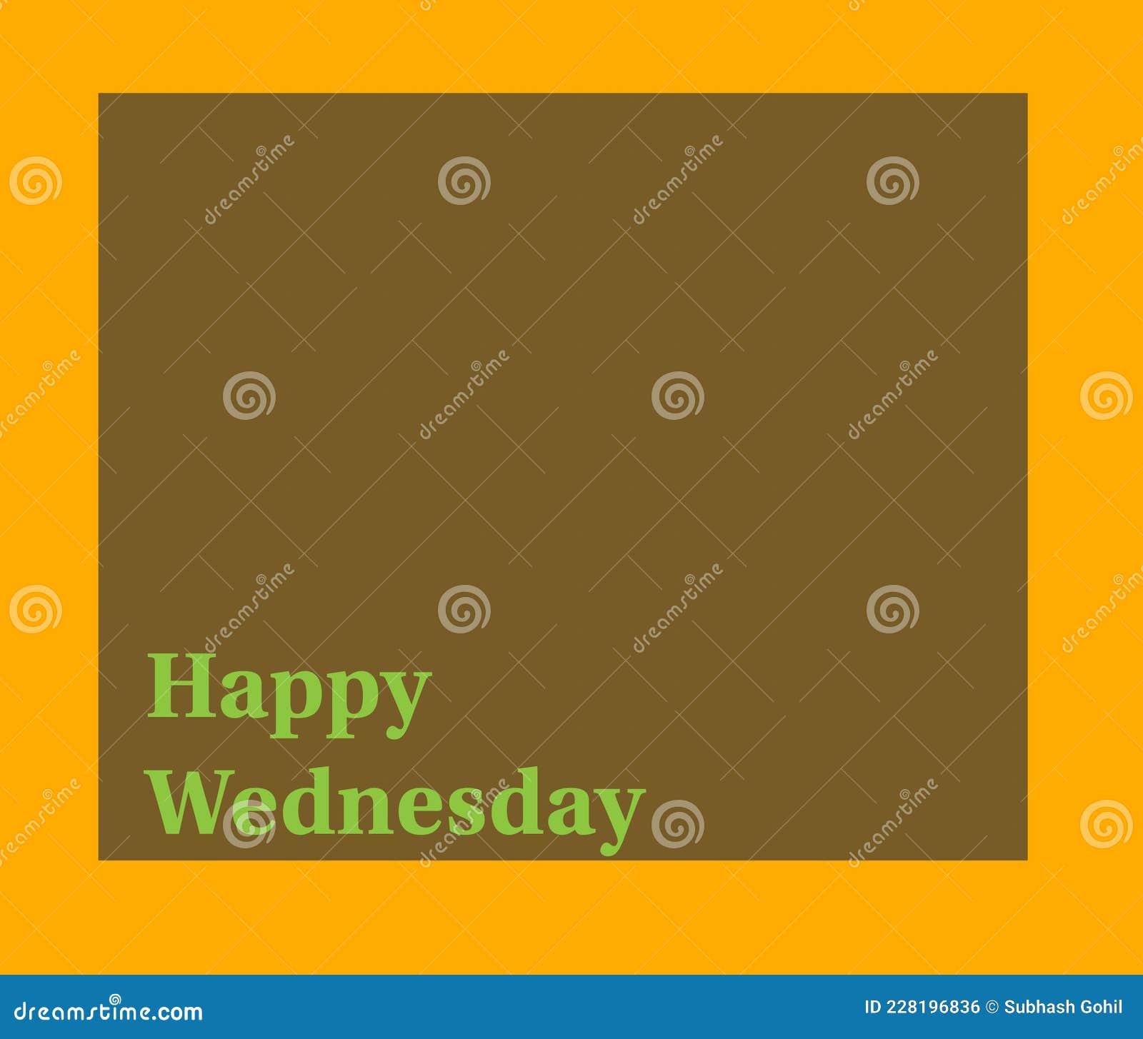 Happy Wednesday Design Background Stock Illustration - Illustration of ...