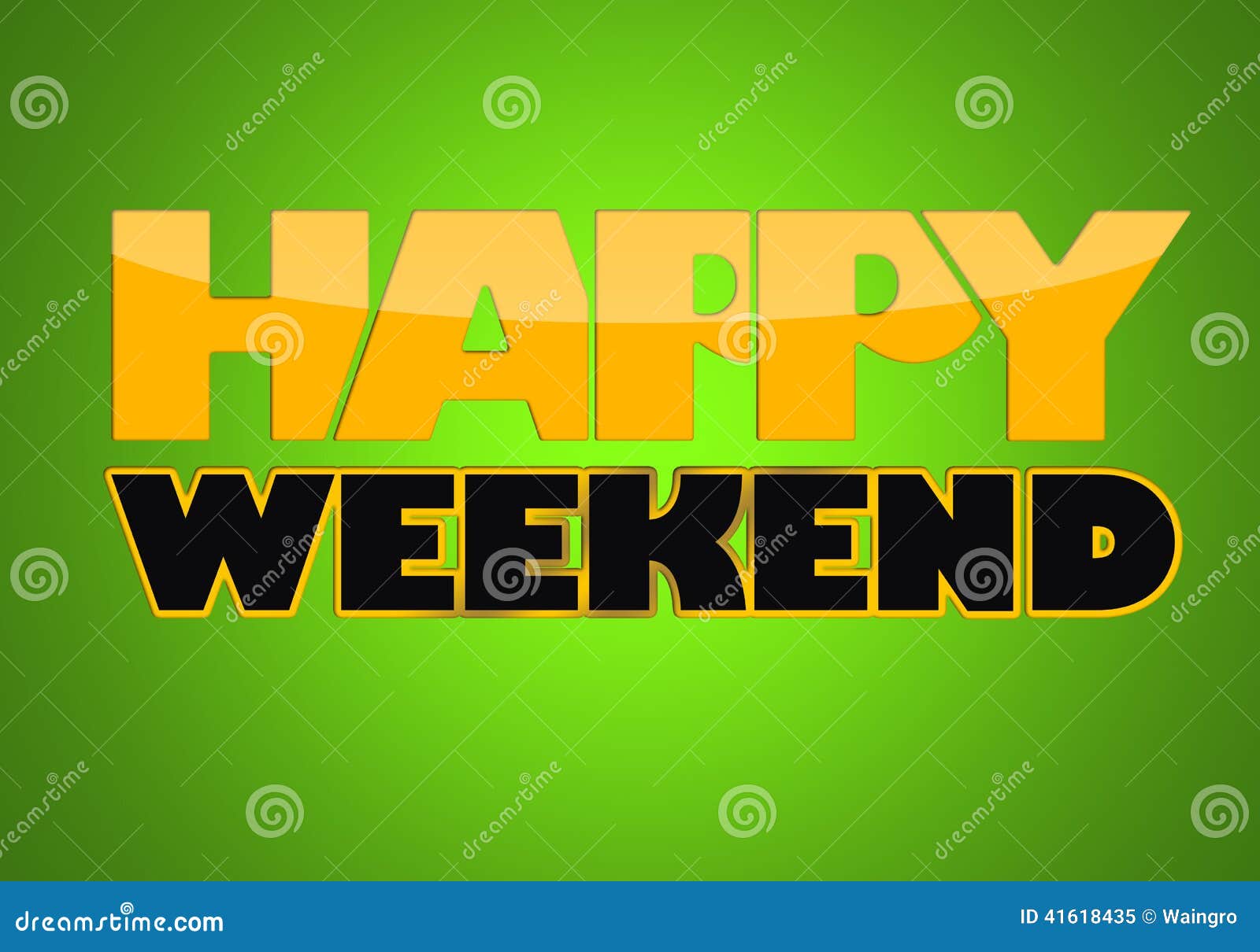 HAPPY WEEKEND stock illustration. Illustration of sunday - 41618435
