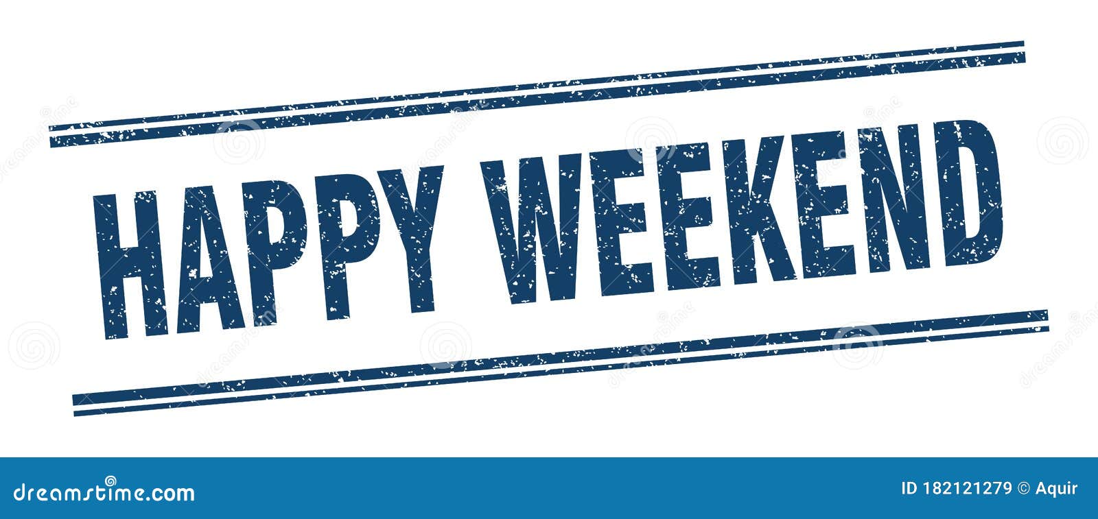 Happy Weekend Stamp. Happy Weekend Square Grunge Sign Stock Vector ...