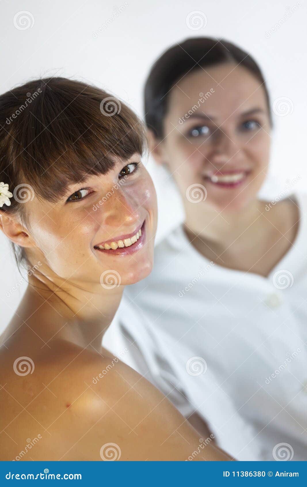 Happy wellness woman stock photo. Image of recreation - 11386380
