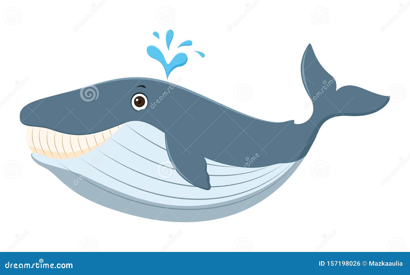 Happy Whale Cartoon Stock Illustrations – 4,165 Happy Whale Cartoon ...
