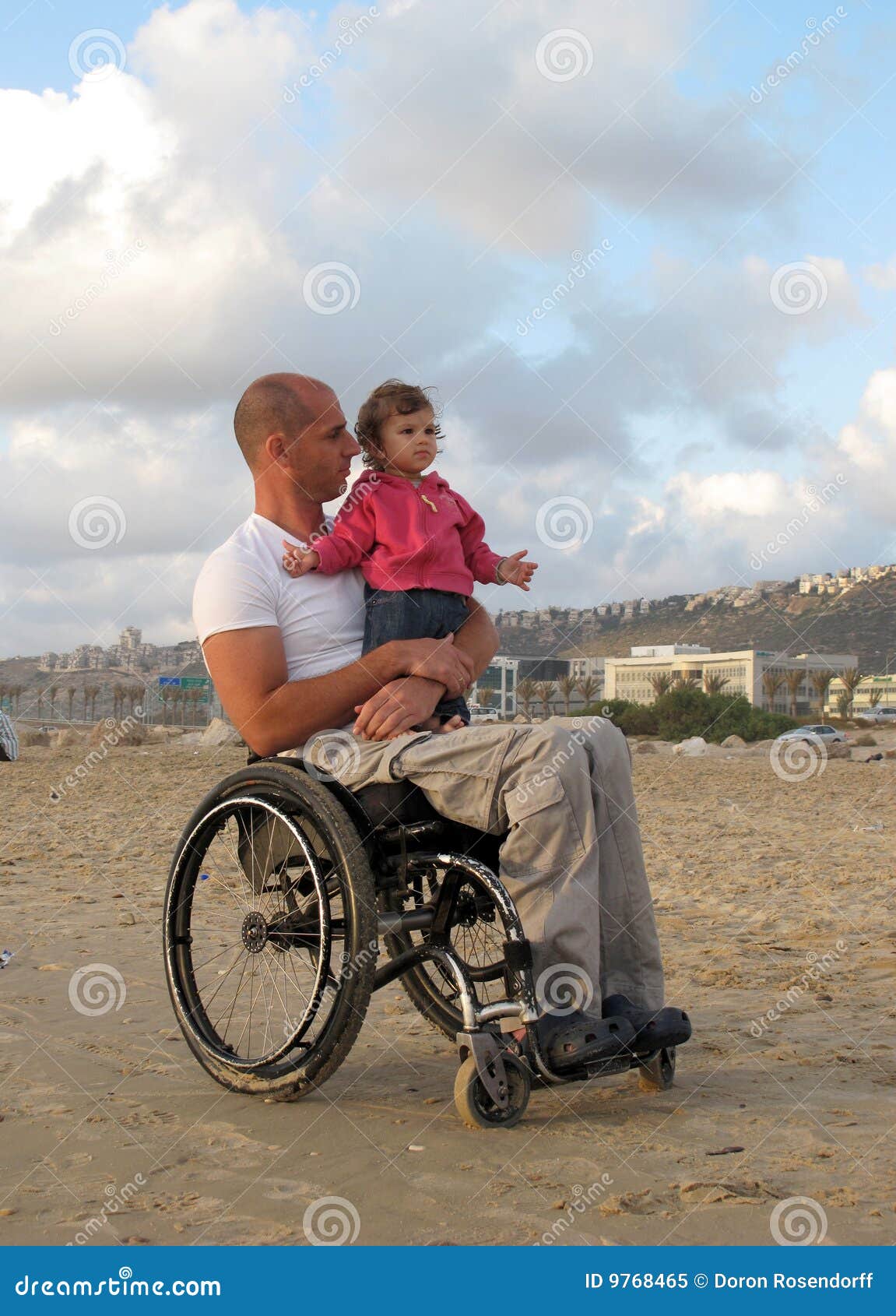 Happy Wheelchair Family stock image. Image of happy, contemplate - 9768465