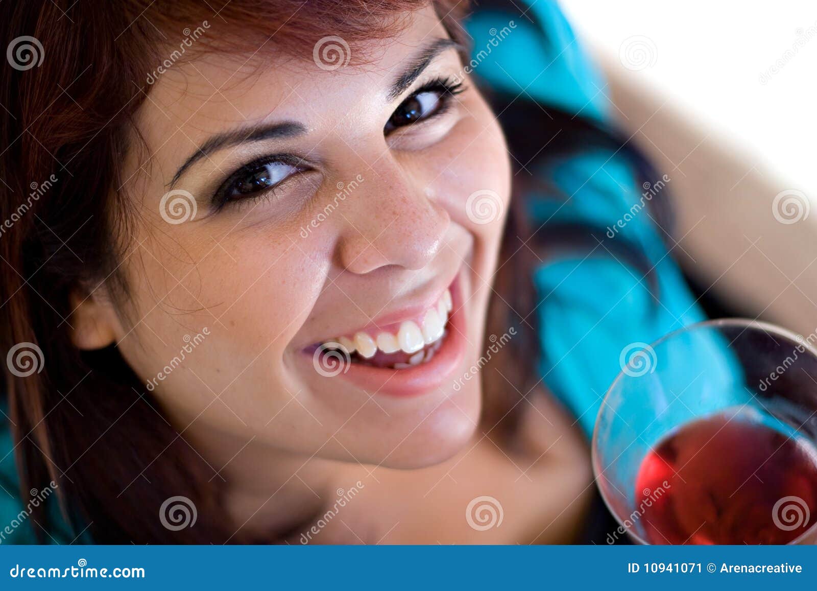Happy Wine Taster stock image. Image of lifestyle, caucasian - 10941071