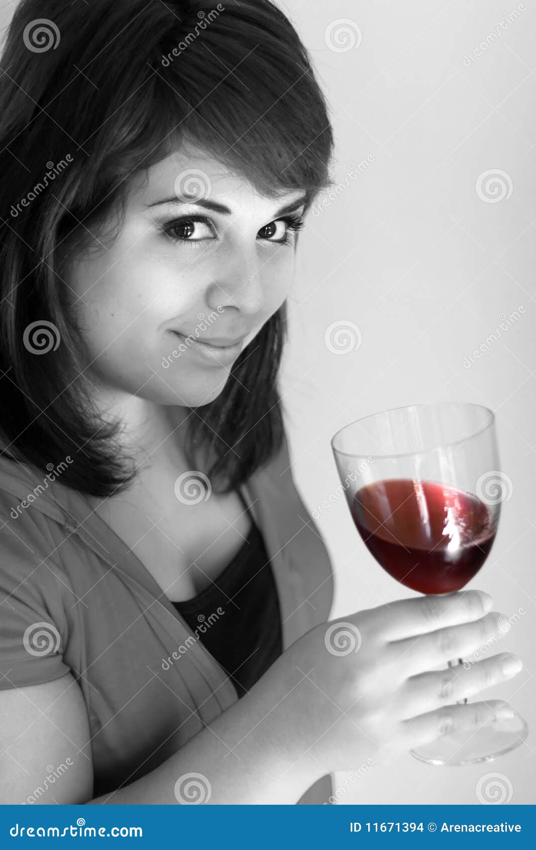 Happy Wine Taster stock photo. Image of connoisseur, drinking - 11671394
