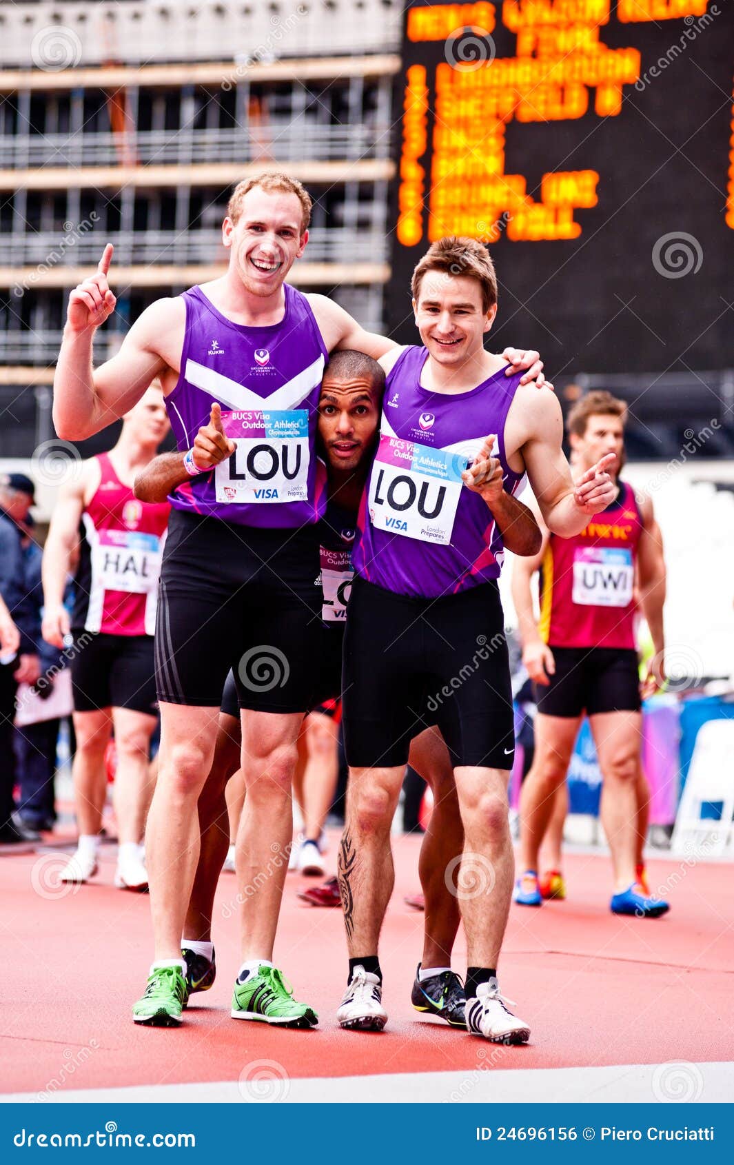Happy Cup Winner Crew Folkestone Festival England Editorial Image ...
