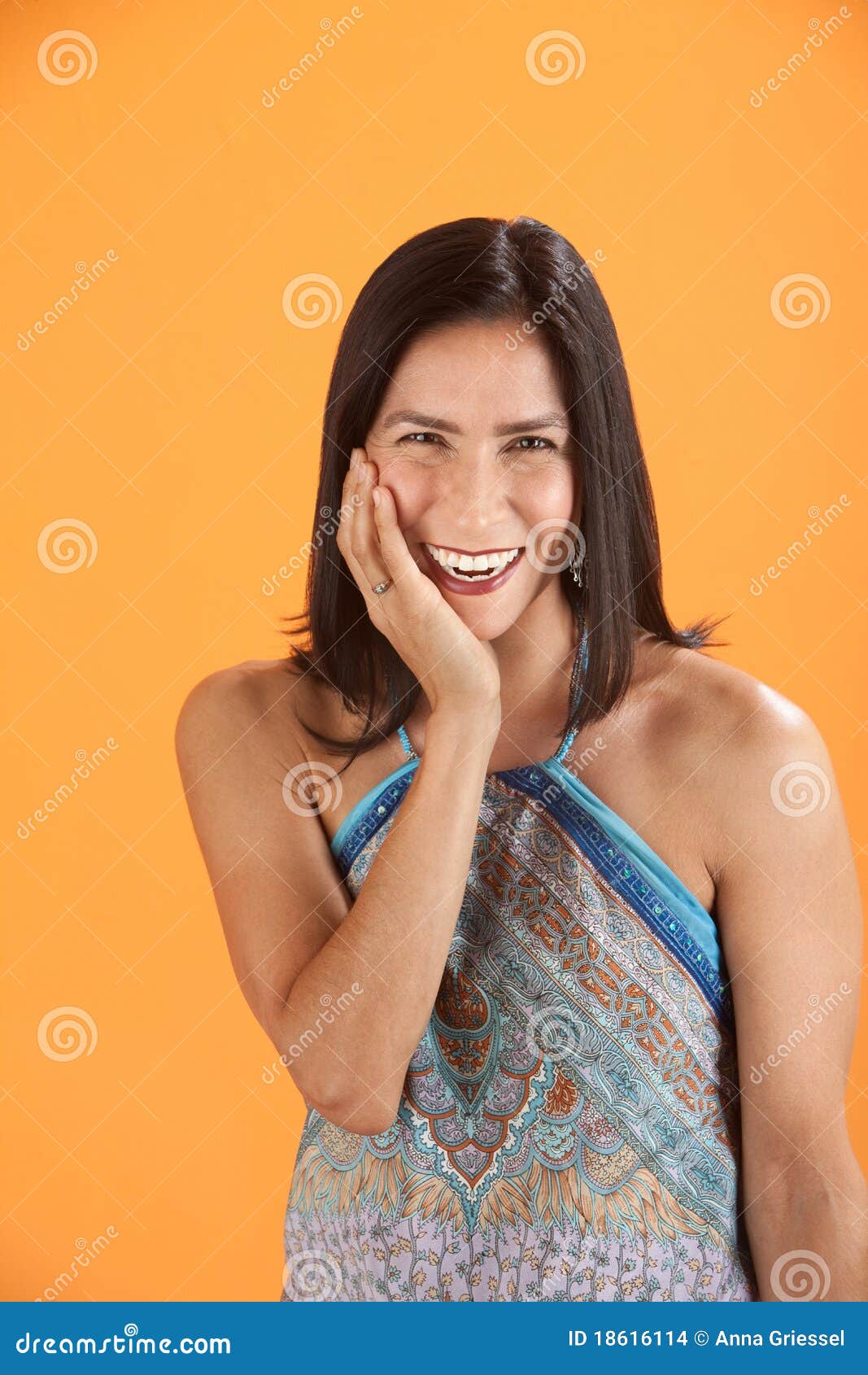 Happy Woman stock photo. Image of american, gorgeous - 18616114