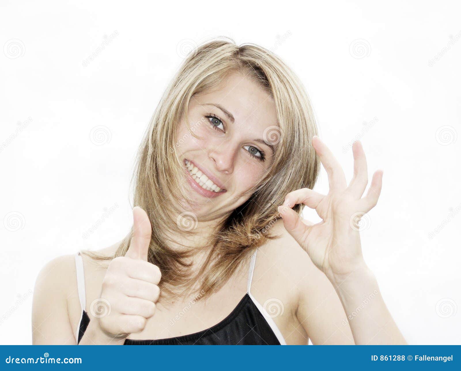Happy woman stock photo. Image of people, women, pretty - 861288