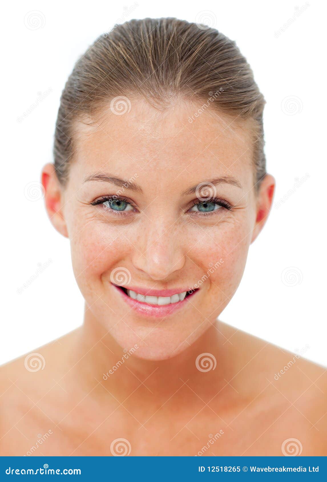 Happy Woman after Having a Spa Treatment Stock Image - Image of massage ...