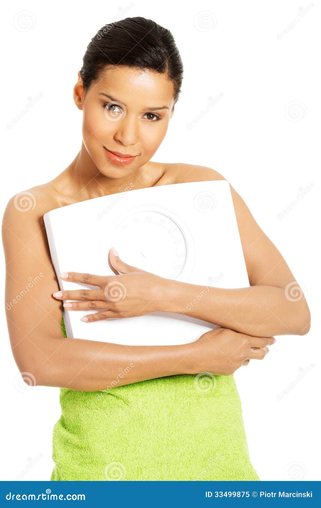 Woman With Scale Stock Photo | CartoonDealer.com #37149480