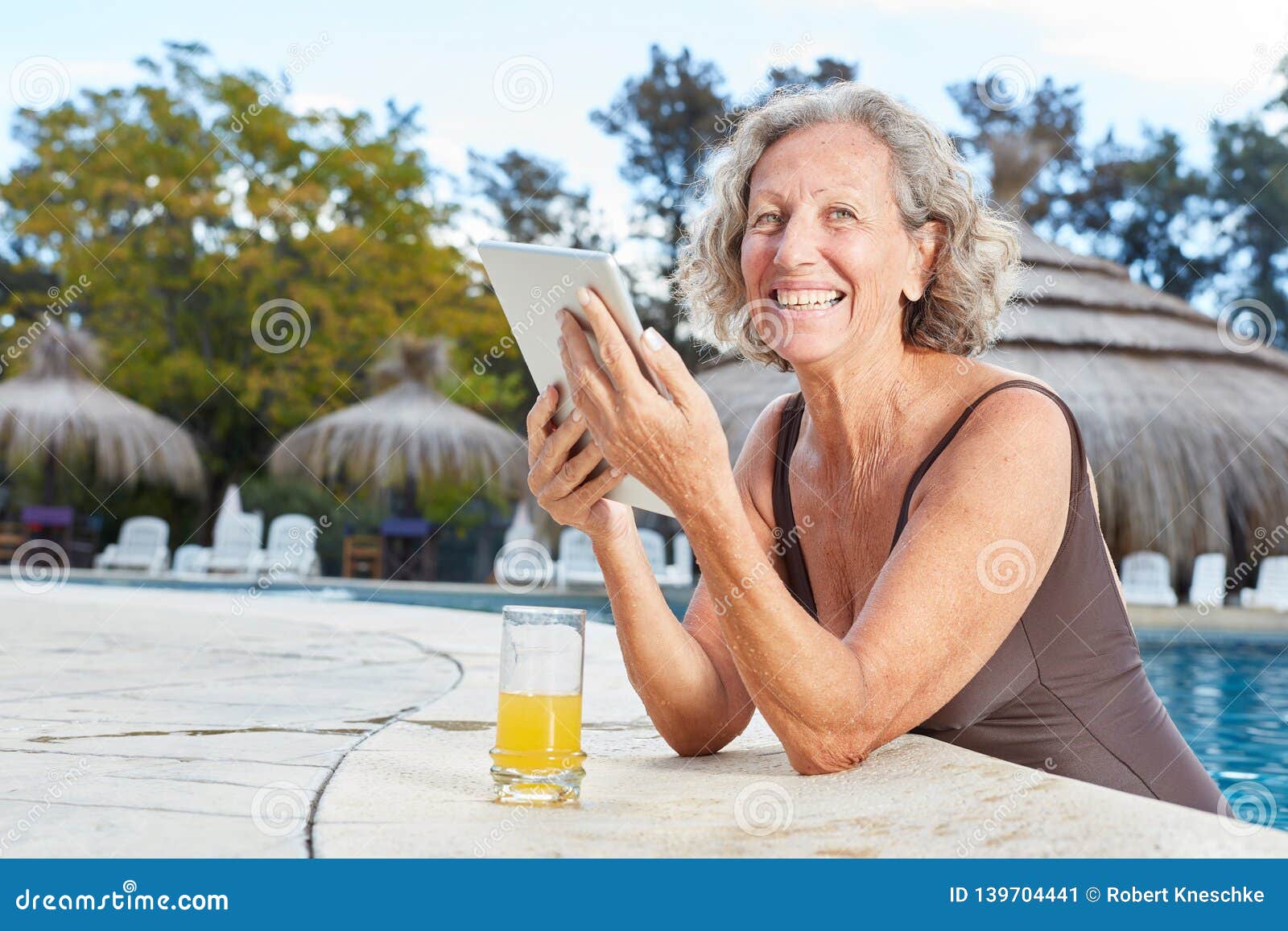 Woman Using Tablet Computer in Spa Pool Stock Image - Image of people ... Woman Using Tablet Computer in Spa Pool Stock Image - Image of people ...