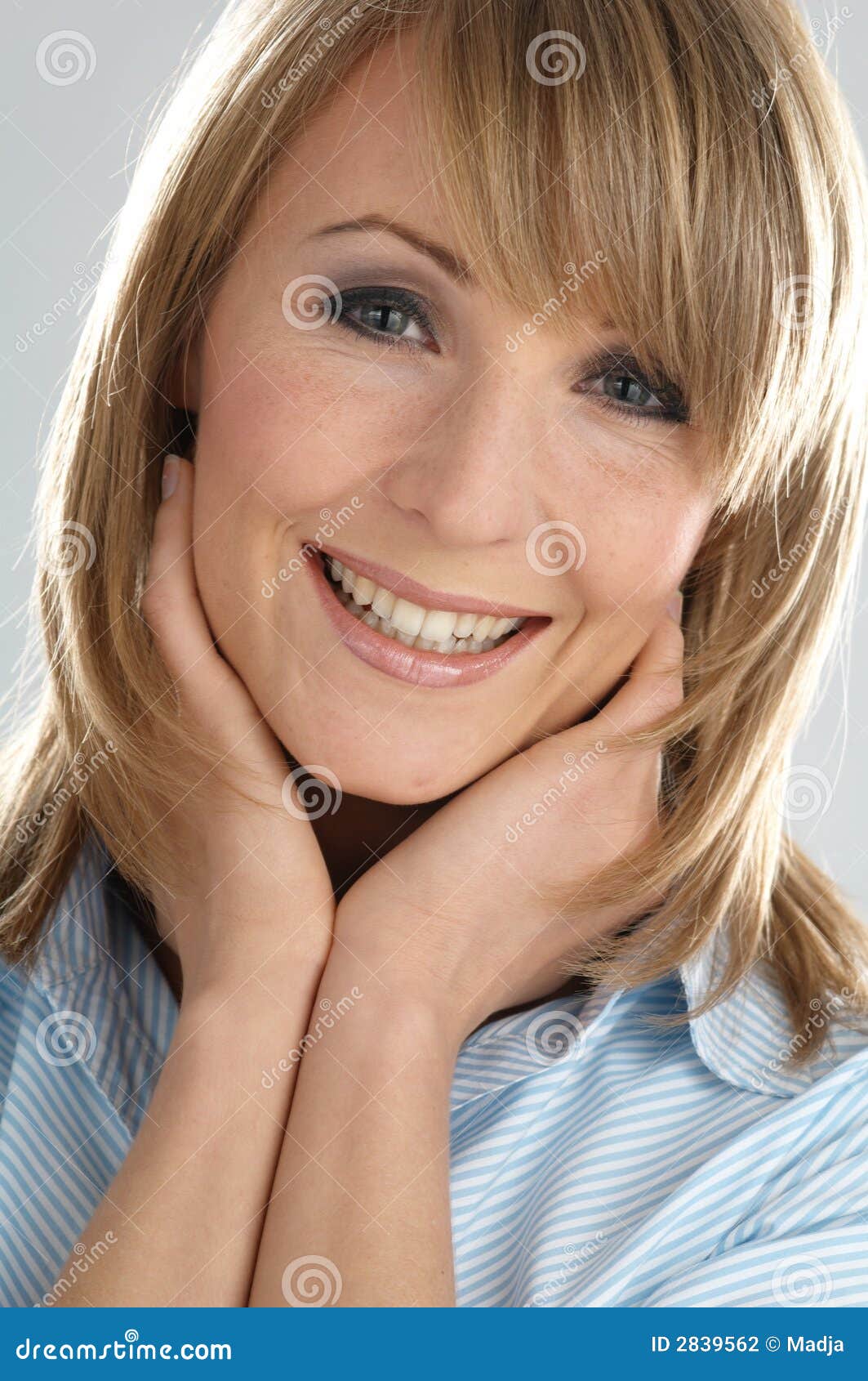 Happy women stock photo. Image of portrait, people, nice - 2839562