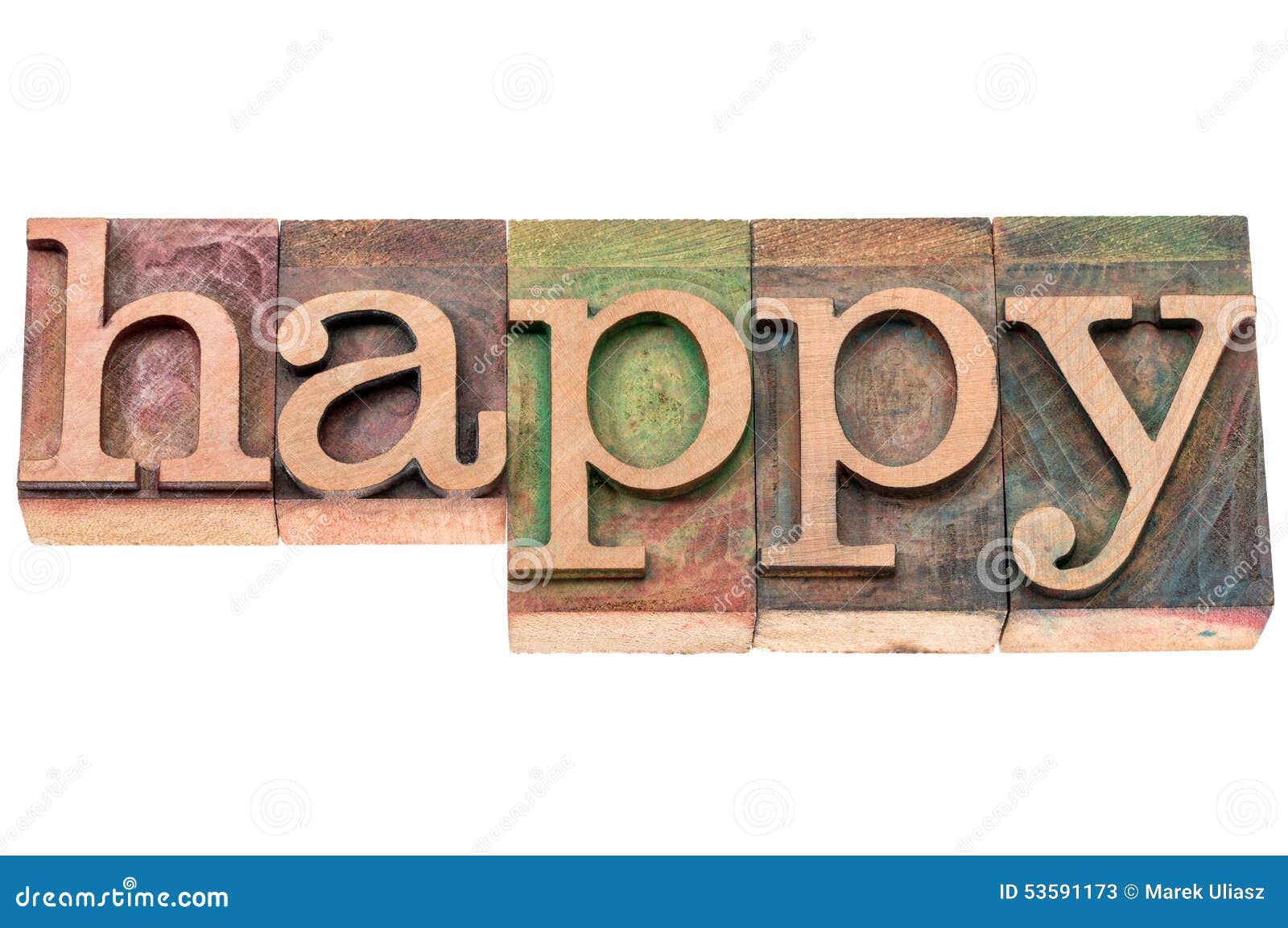 Happy word typography stock image. Image of glad, happiness - 53591173
