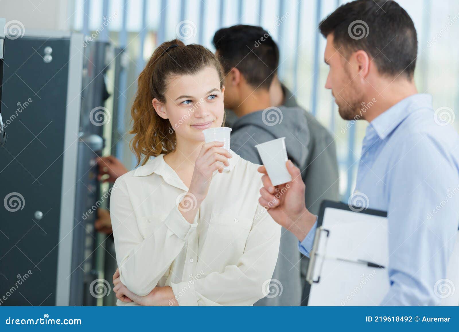 Happy Work Team during Break Time in Office Stock Photo - Image of ...