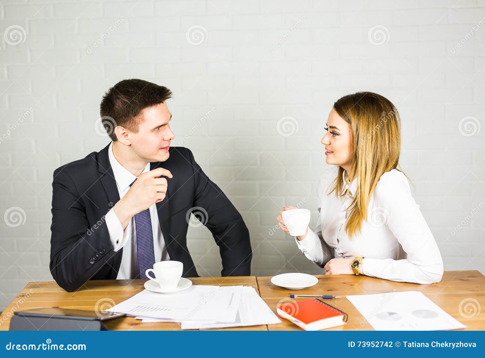 Happy Work Team during Break Time in Office Stock Photo - Image of ...