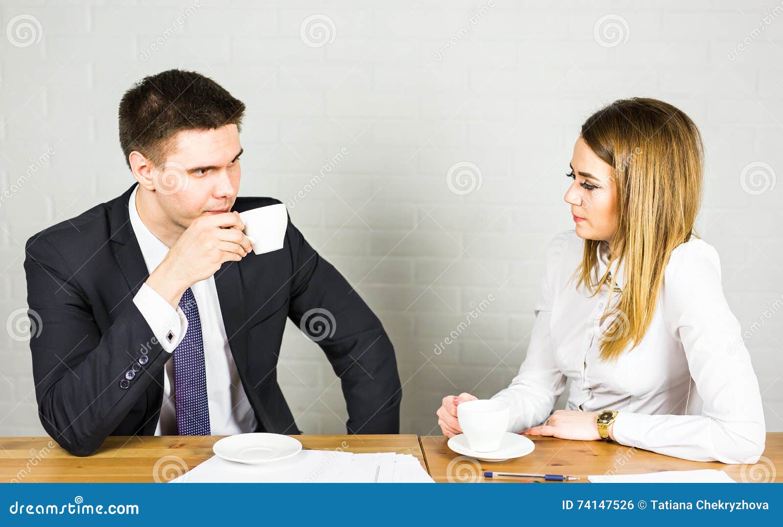 Happy Work Team during Break Time in Office Stock Photo - Image of ...