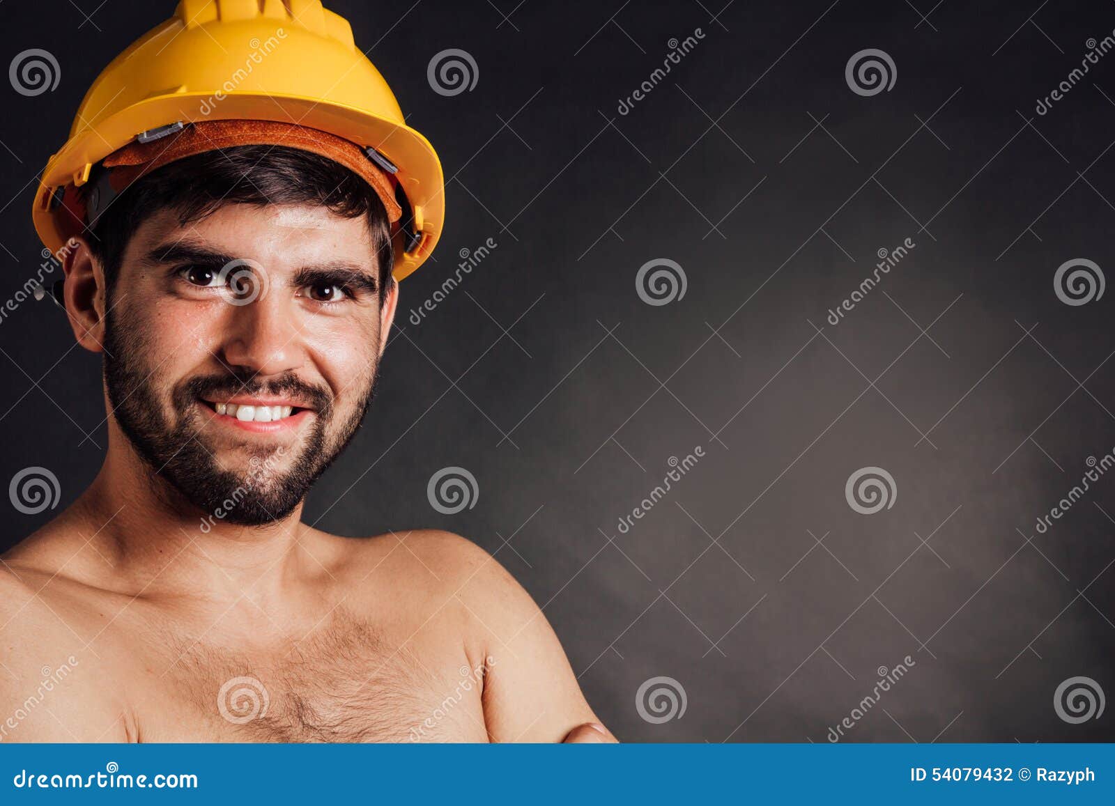 Happy worker stock photo. Image of hard, carefree, posing - 54079432