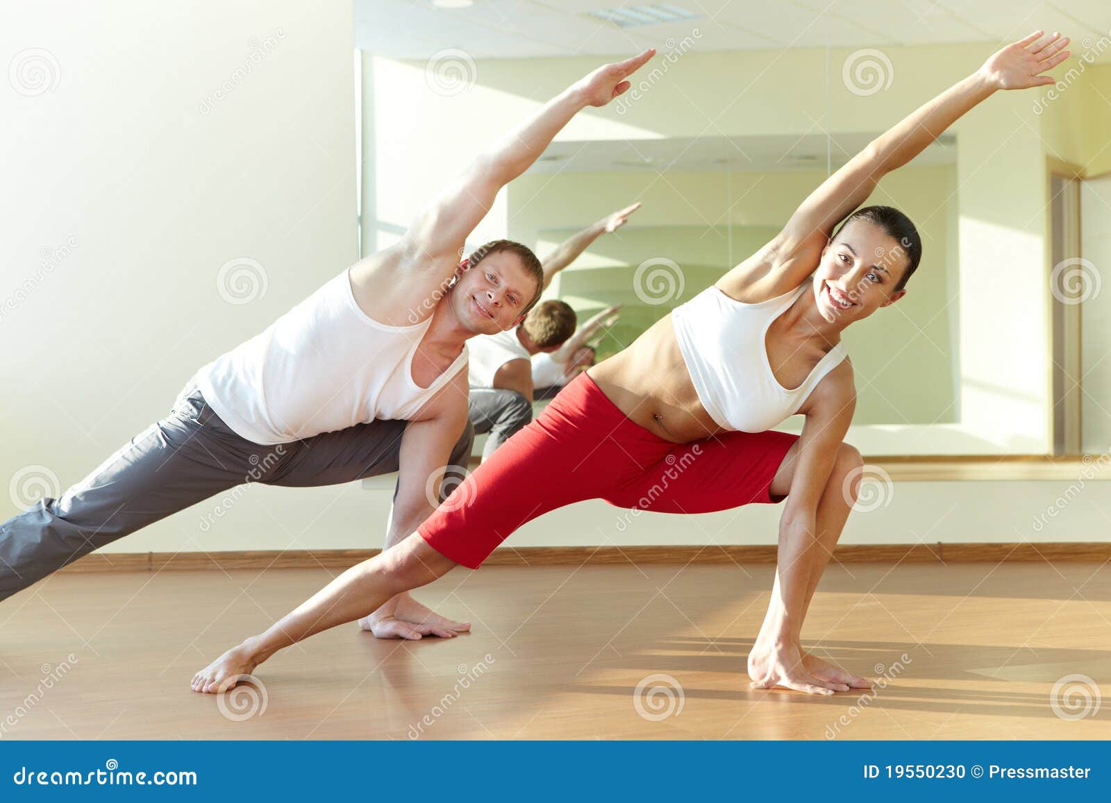 Happy workout stock photo. Image of gymnastic, floor - 19550230