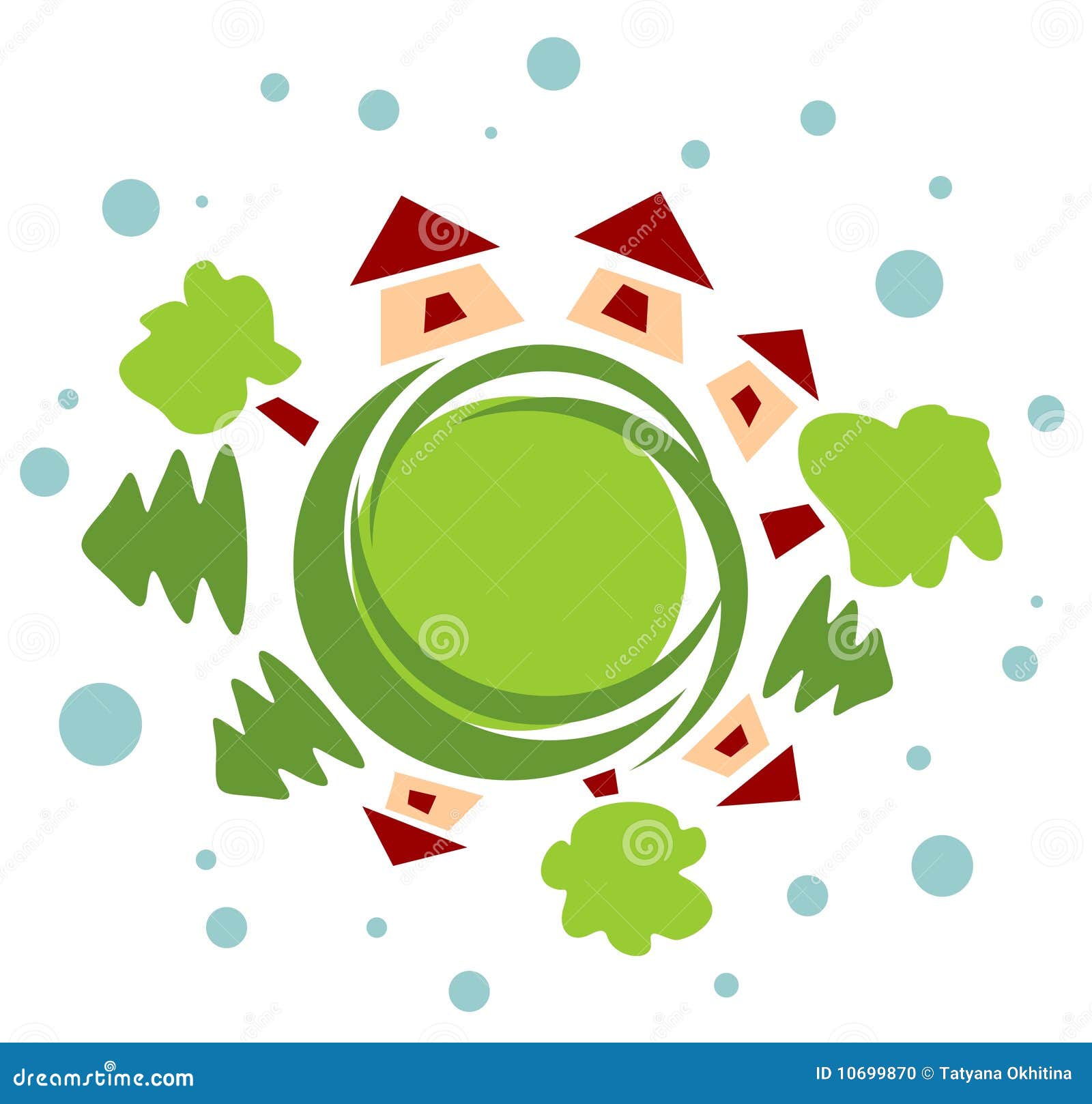 Happy world stock vector. Illustration of happy, artistic - 10699870