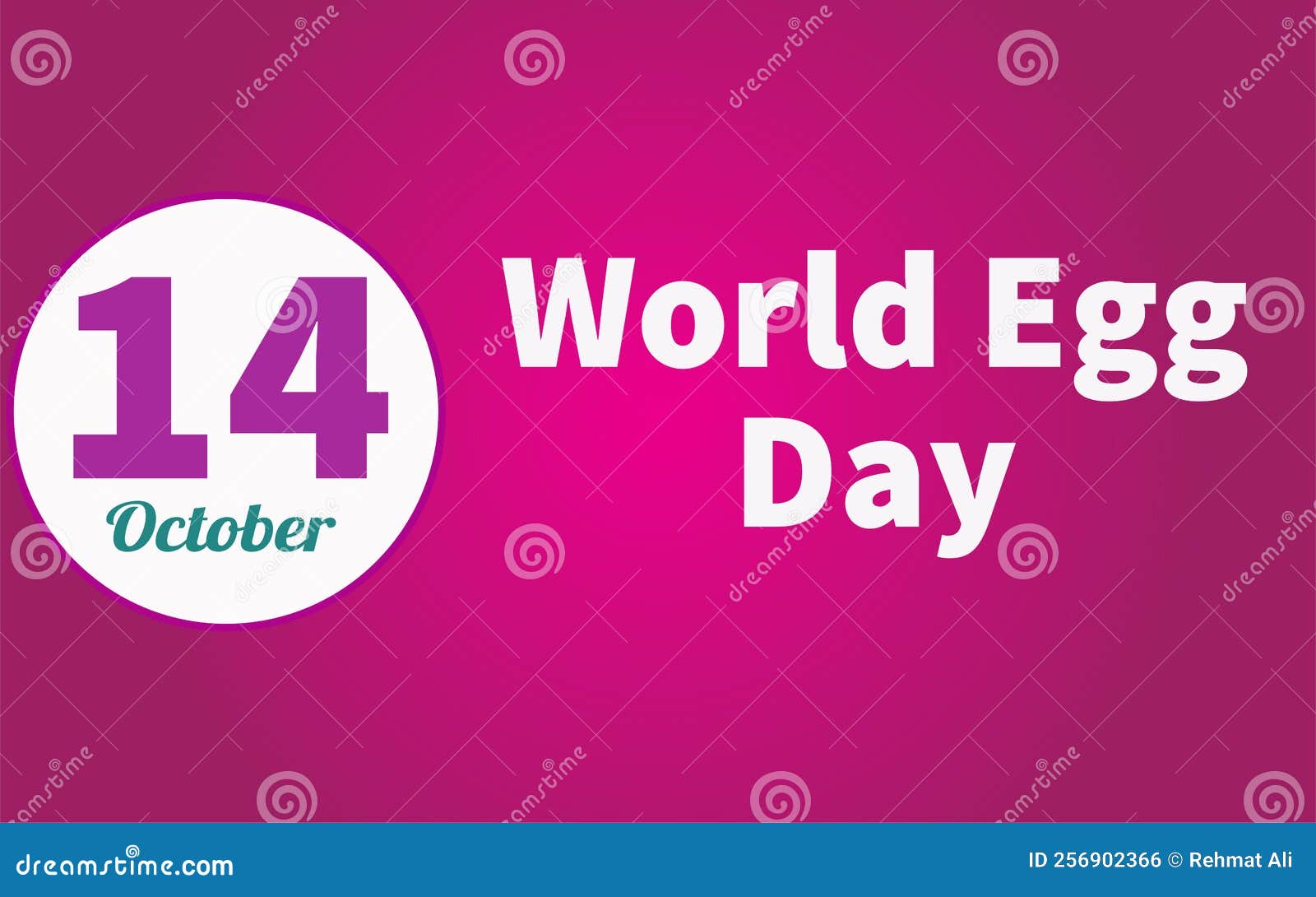 Happy World Egg Day, October 14. Calendar of October Retro Text Effect ...