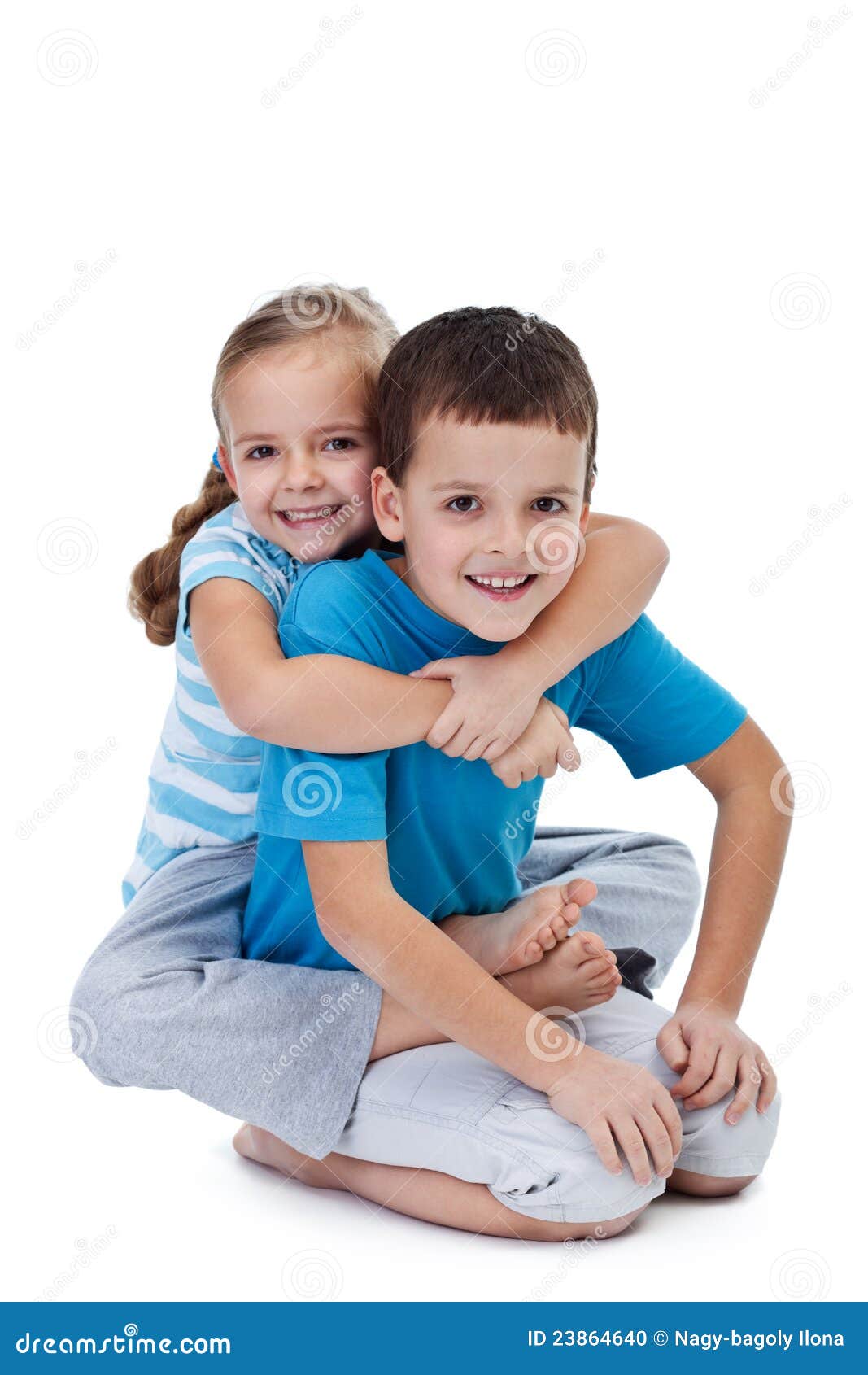 Kids Wrestling On The Floor - Boys Game Royalty-Free Stock Photo ...