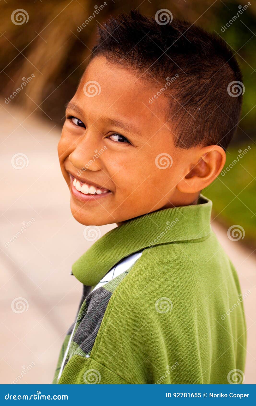 Happy Young Asian Kid Smiling and Laughing. Stock Image - Image of ...