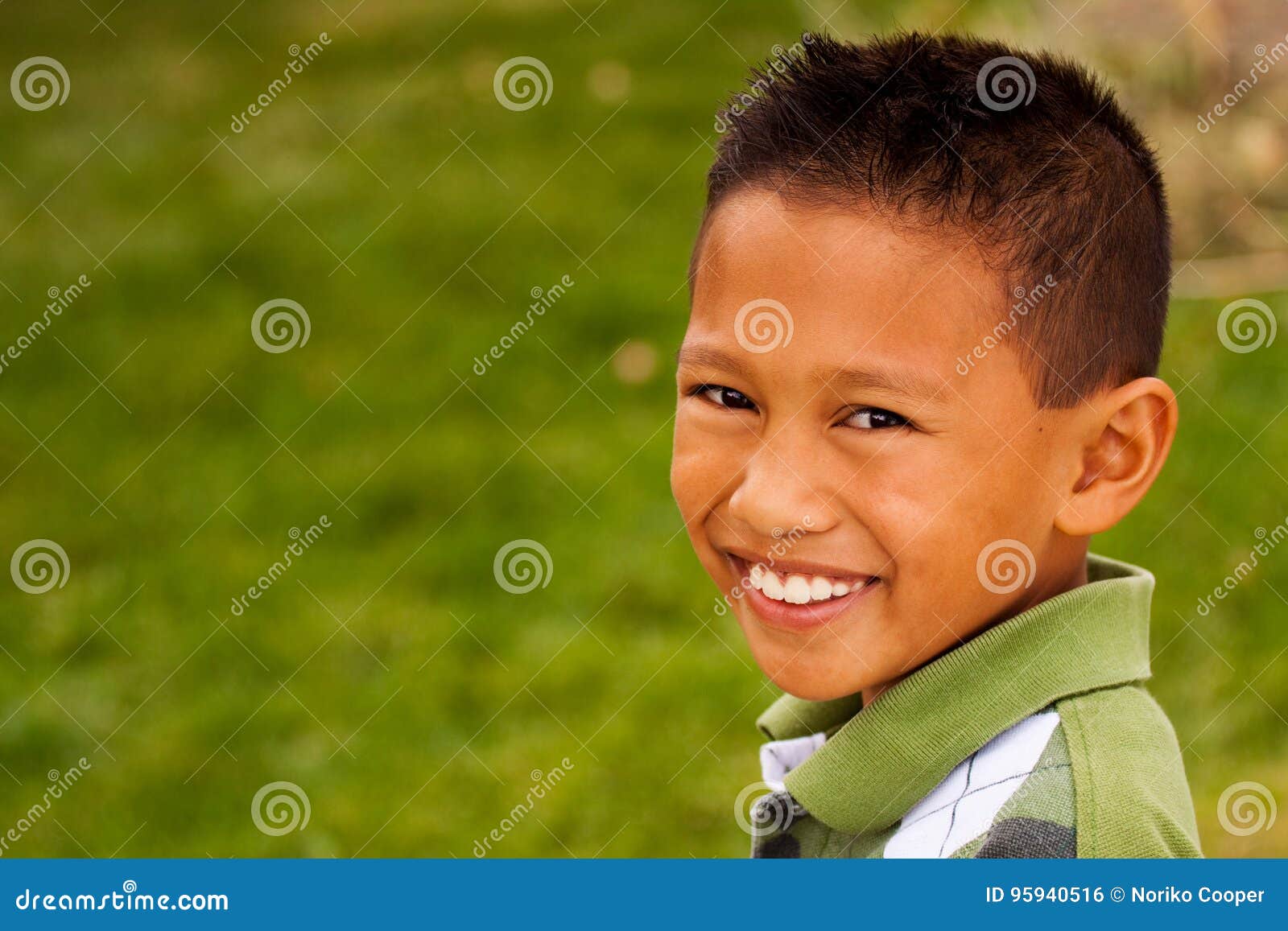 Happy Young Asian Kid Smiling and Laughing. Stock Photo - Image of ...