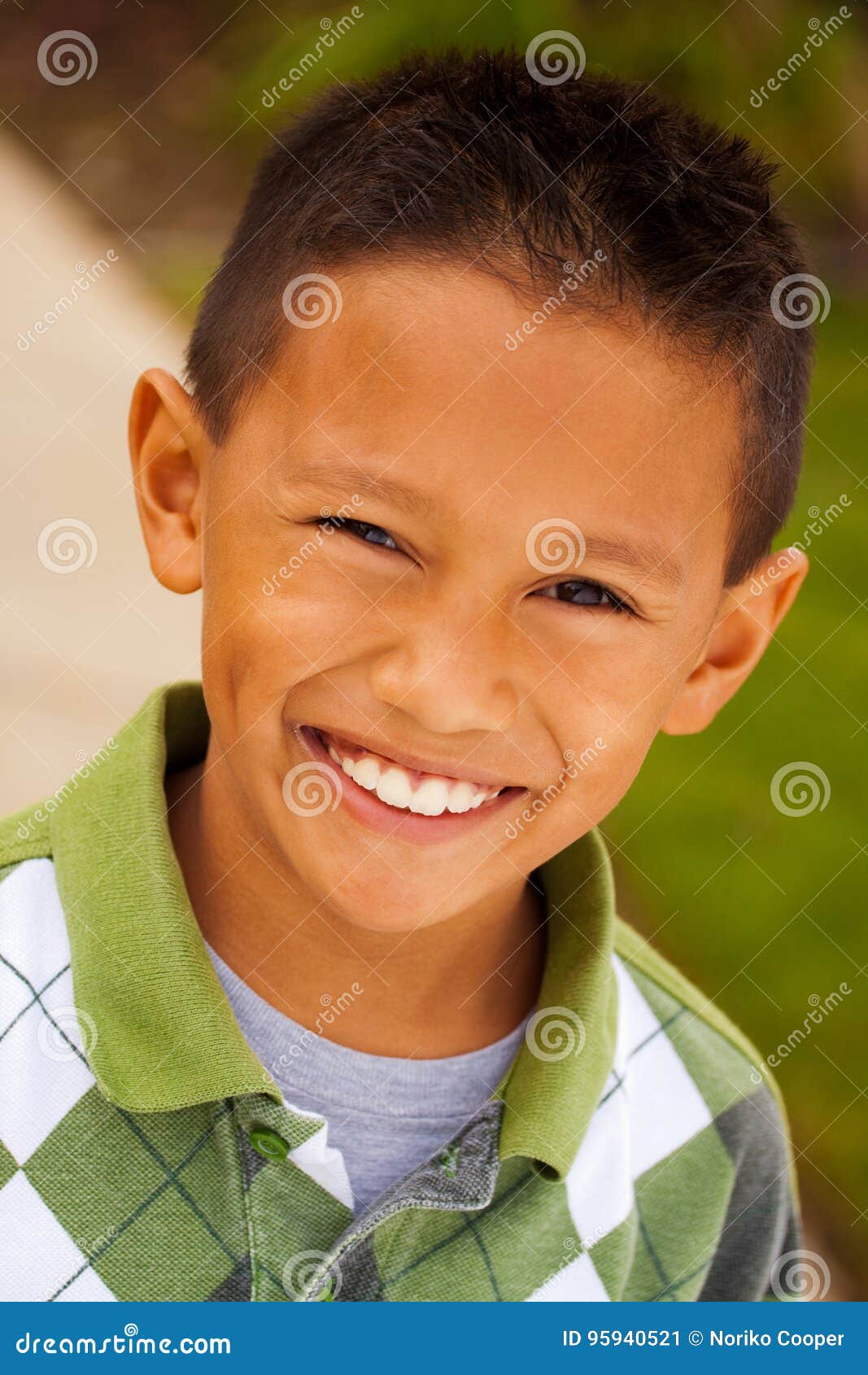 Happy Young Asian Kid Smiling and Laughing. Stock Image - Image of ...