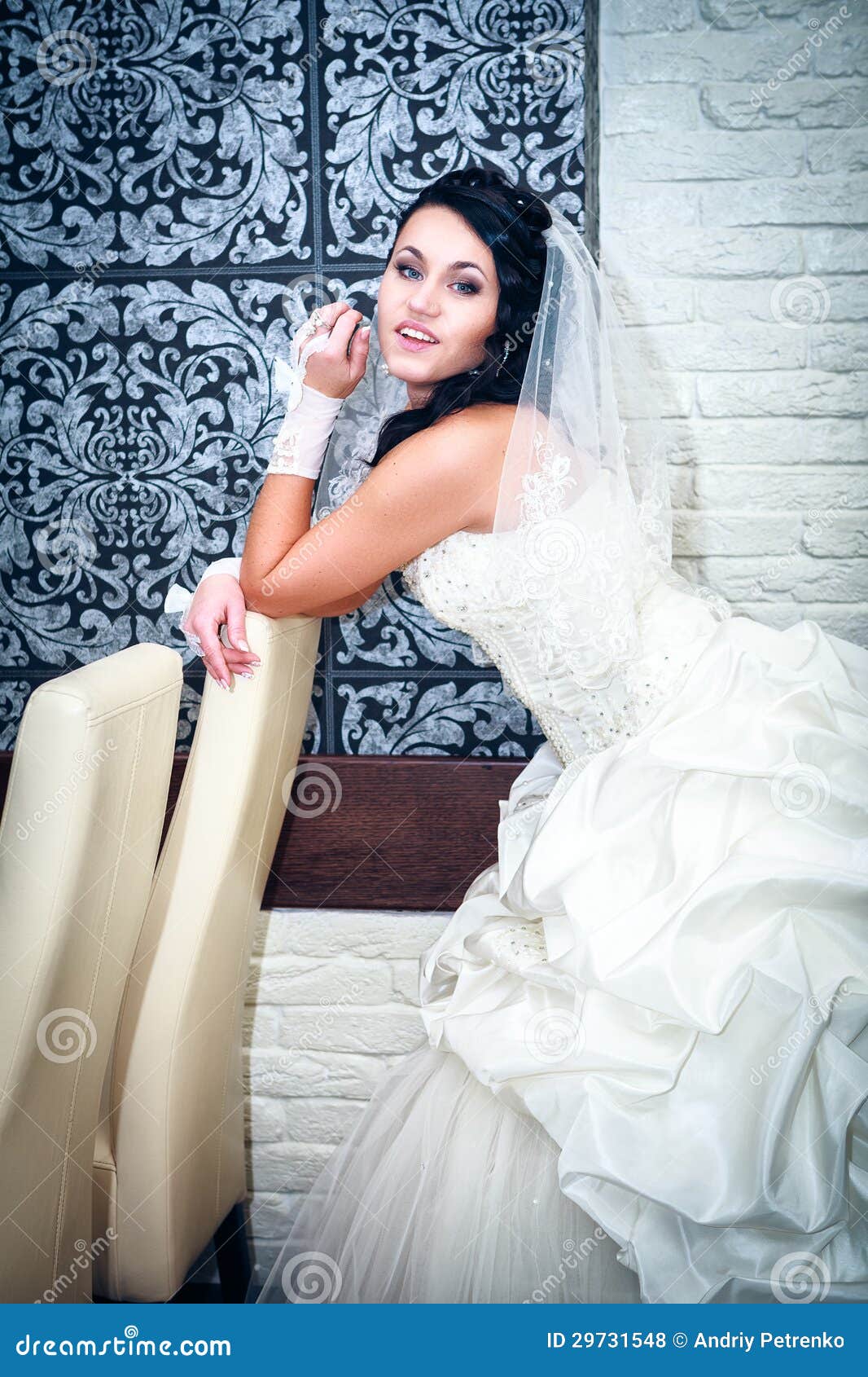 Young beautiful bride stock photo. Image of celebration - 29731548