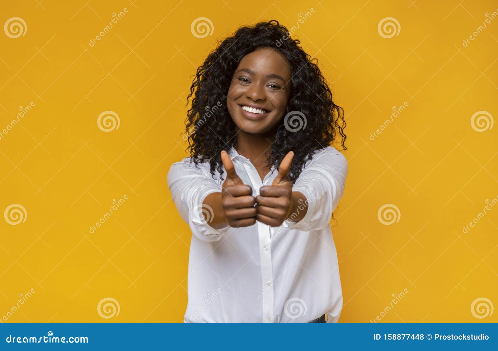 Happy Young Black Woman Showing Thumbs Up Stock Photo - Image of lady ... Happy Young Black Woman Showing Thumbs Up Stock Photo - Image of lady ...