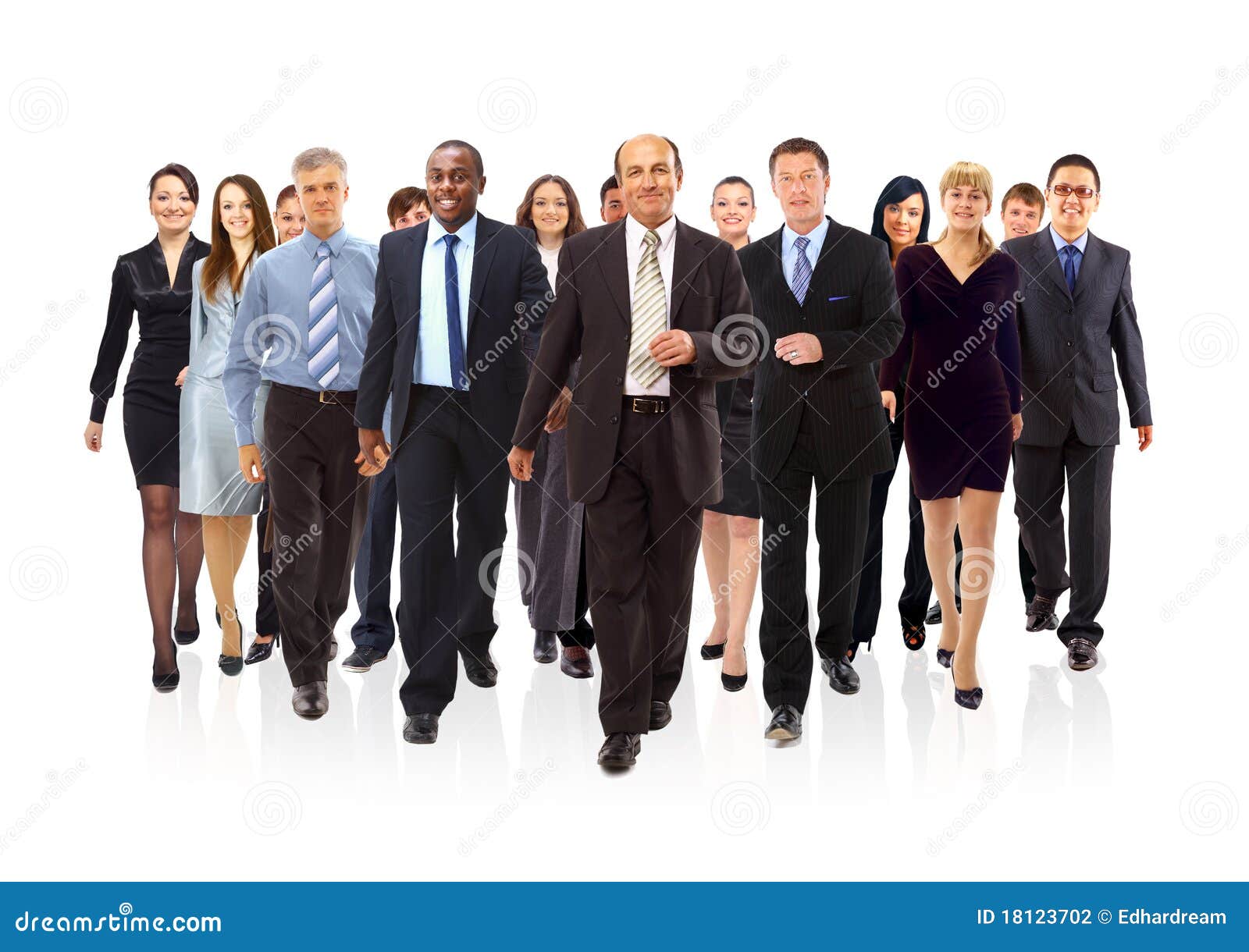 Happy Young Businessman Standing Stock Photo - Image of professional ...