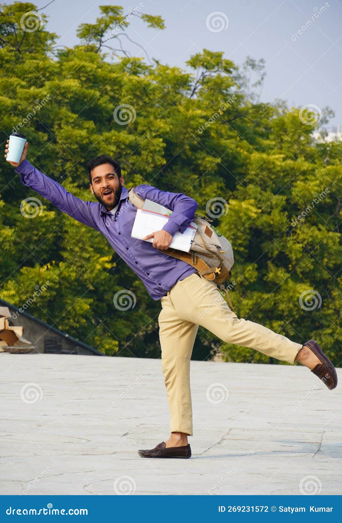 Happy Young College Student after Result Get Passed Stock Photo - Image ...