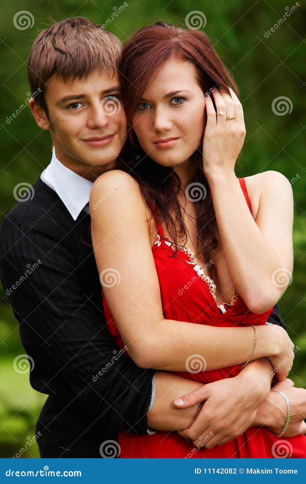 Happy young couple stock photo. Image of female, lovers - 11142082